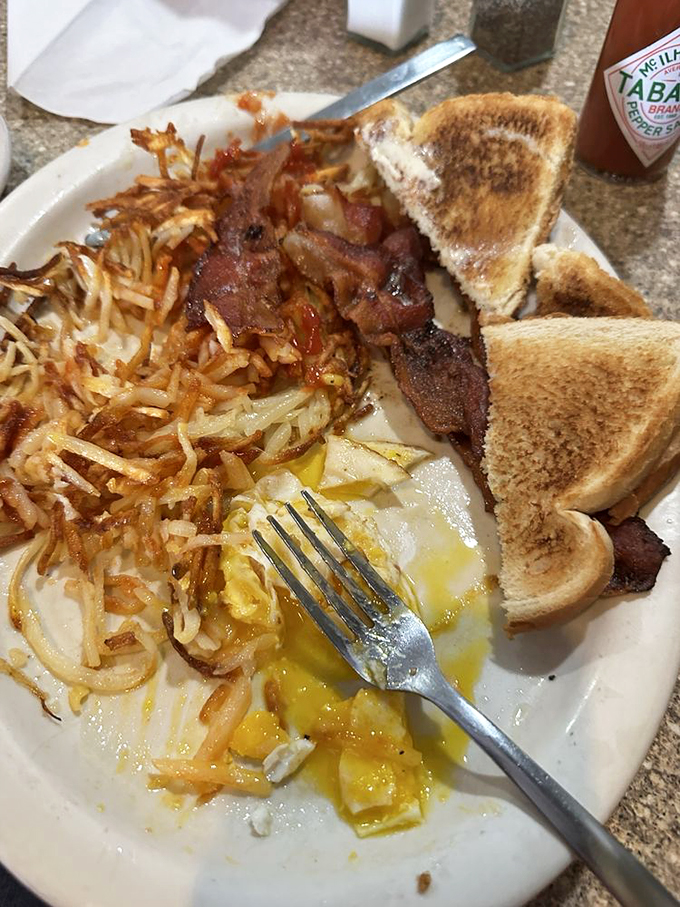 Breakfast of champions? More like breakfast of food-loving superheroes. This plate could fuel an entire Marvel movie.