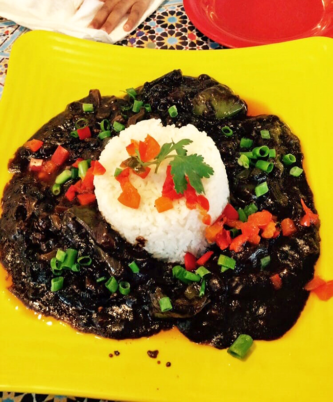 Rice, rice, baby! This crawfish etouffee is like a warm, spicy hug for your stomach. Comfort food with a Cajun kick!