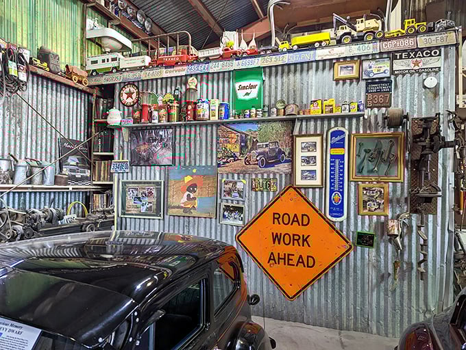 It's like a 'Where's Waldo?' of vintage Americana. How many nostalgic treasures can you spot in this cornucopia of collectibles?