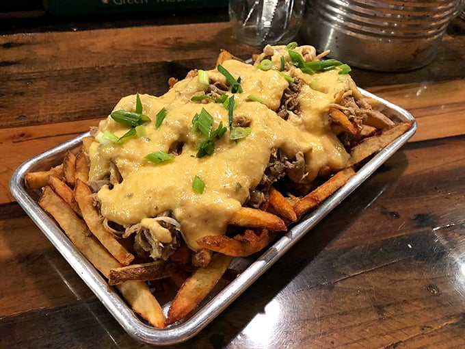 Fries that'll make you say "Holy guacamole!" These cheesy, meaty, loaded fries are like a piñata of flavors – each bite is a delicious surprise.