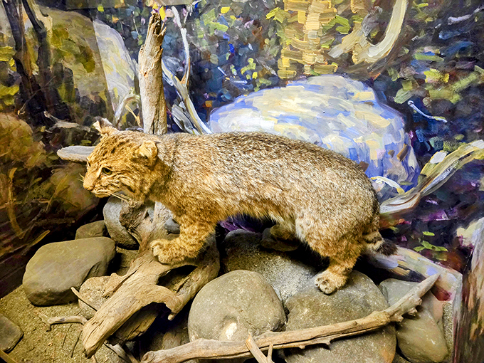 Meet the original "cat video" &ndash; 19th century style. This feline's been frozen mid-pounce longer than the internet's been around!