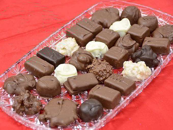 Chocolate's crown jewels! These truffles are the Rolls-Royce of the confectionery world, each one a tiny work of art that's almost too pretty to eat. Almost.