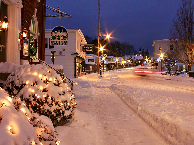 Bridgton: Where every street looks like a Hallmark movie set, minus the predictable plot and plus authentic Maine charm.