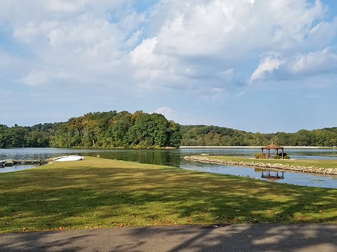Journey's end joy: Lake Alma proves good things come in small packages – even on epic road trips.