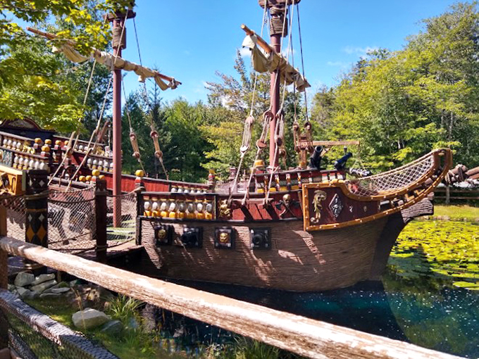 From road to rogue! Pirate's Cove's fantastical course is the perfect place to stretch your sea legs.