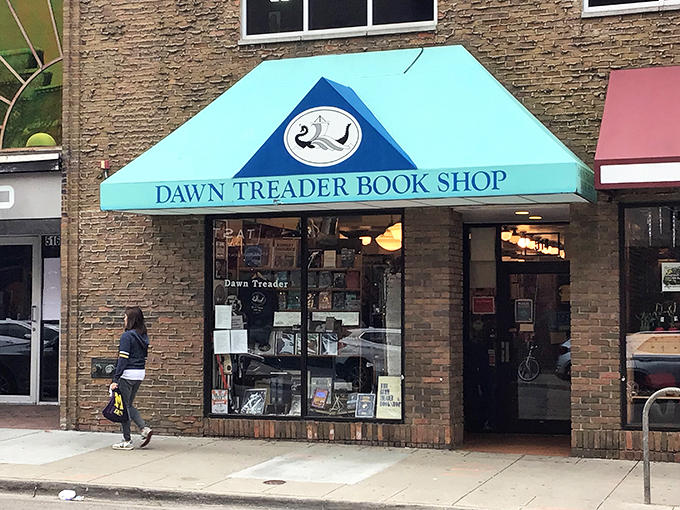 Navigate through narrow aisles and tall tales in this compact treasure trove of books.