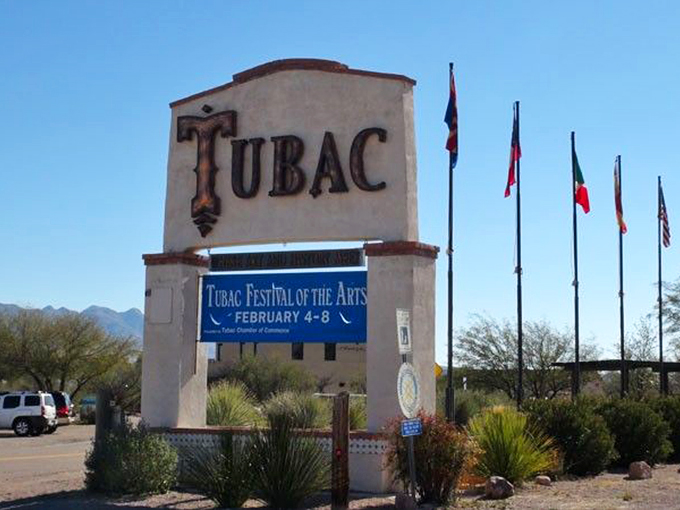 Colony of culture: Tubac's artistic spirit paints the town in vibrant hues of past and present.