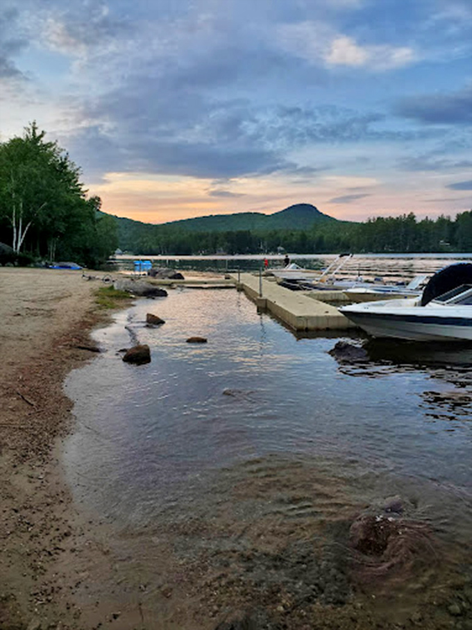 Sunset serenity: Where day bids adieu in a blaze of glory. The perfect spot for contemplating life or planning tomorrow's adventure.