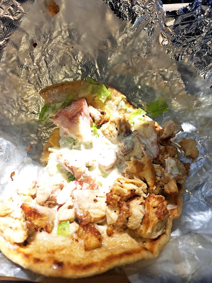 Wrap star in the making! This grilled chicken pita is ready for its sold-out world tour of flavor.