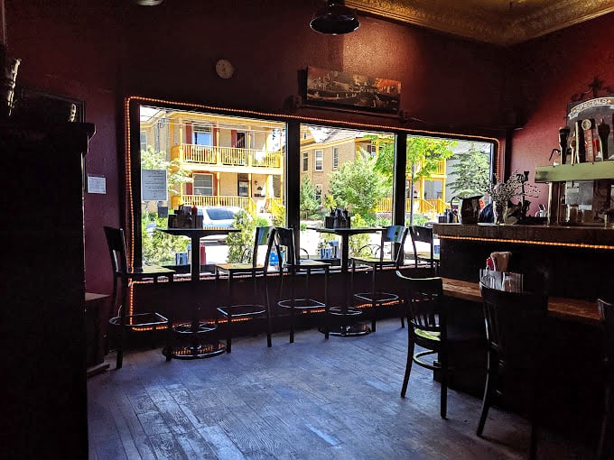 A room with a view&hellip; of more delicious food. These windows frame the perfect backdrop for your next Instagram-worthy meal.