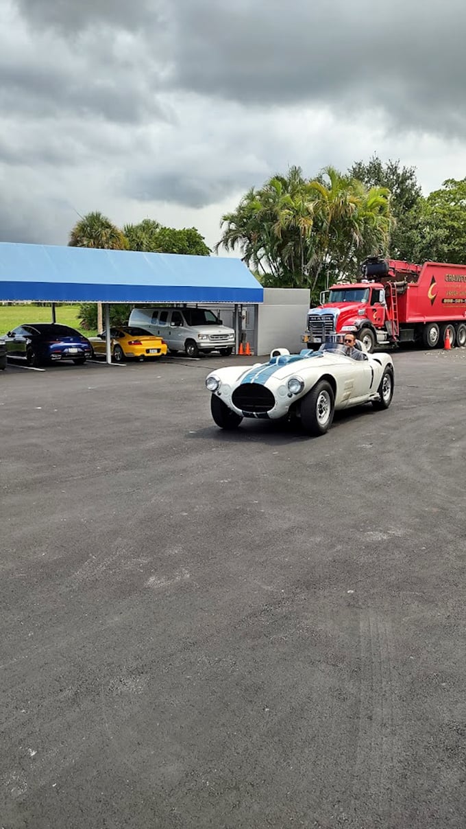 Where dreams park for the night! Even the parking lot at Revs Institute is a car show &ndash; talk about raising the bar for valet parking!