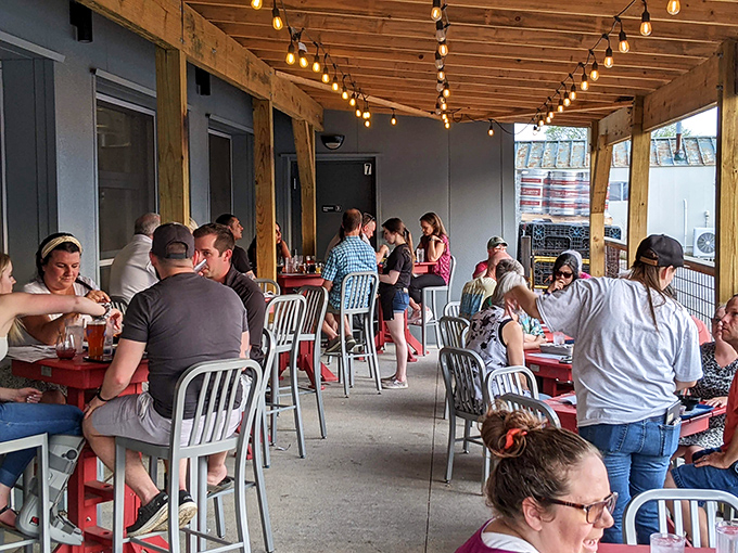 Where everybody knows your name (or at least your favorite beer). This patio is serving up community vibes with a side of sunshine.