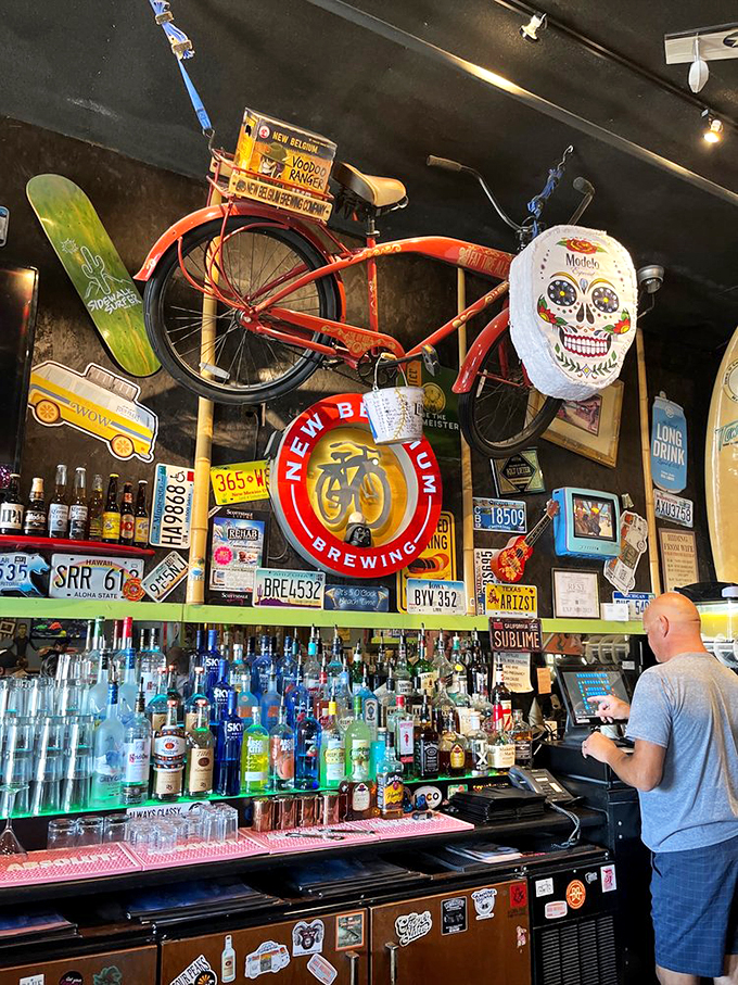 Where everybody knows your name... and your favorite burger. This bar is serving up good vibes with a side of nostalgia.