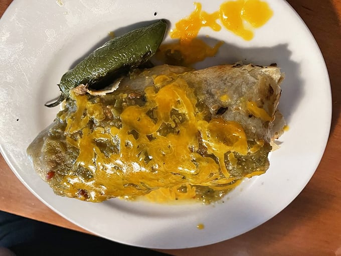 The Big Papa Burrito: Where breakfast and lunch collide in a cheesy, eggy explosion. It's like a fiesta in your mouth!