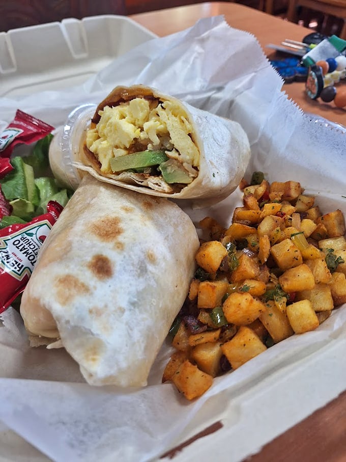 Western scramble or breakfast of champions? Why not both? This plate is ready to lasso your taste buds and ride off into the sunset.