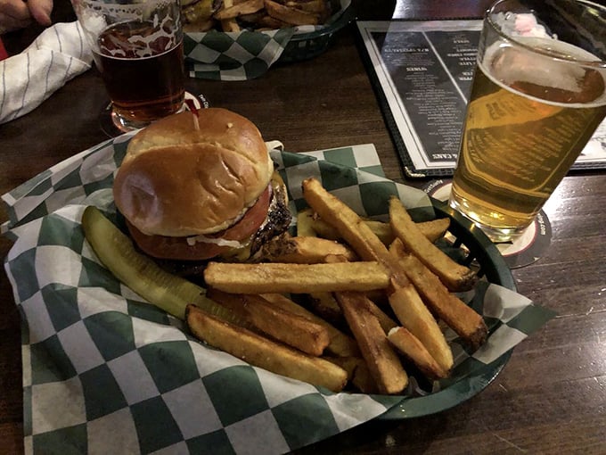 The headliner of hunger-busting! This burger and fries combo is the culinary equivalent of a power ballad &ndash; satisfying, indulgent, and totally worth the calories.