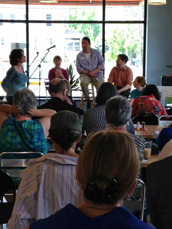 More than just a cafe, it's a community hub. Where else can you get your caffeine fix and expand your mind?