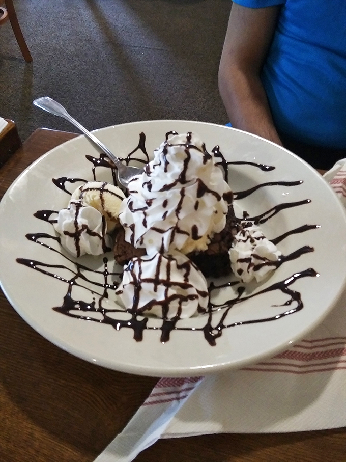 Chocolate lovers, rejoice! This decadent dessert is proof that sometimes, more is more. Grab a spoon and dive in!