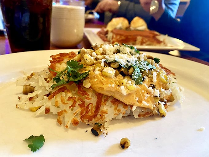 Elote meets hash browns in this Midwest-Mexican mash-up. It's a fiesta for your mouth, no pi&ntilde;ata required!