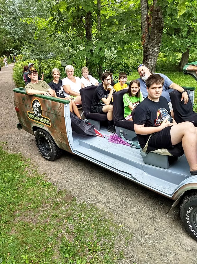 All aboard the time machine! This guided tour takes families on a journey through Earth's most exciting chapter.