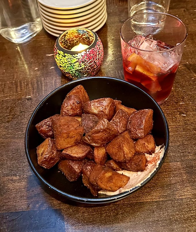 Patatas bravas: Because regular fries are so yesterday. These crispy potatoes are bolder than a bull in a china shop!