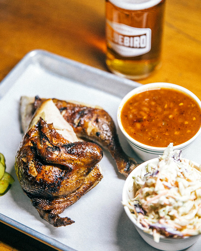 Chicken that's lived its best life! Slow-smoked to juicy perfection, it's the bird that other birds aspire to be.