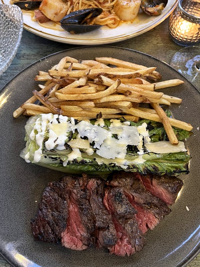 Steak your claim on flavor town! This perfectly seared beauty proves that meat and potatoes can be a work of art.