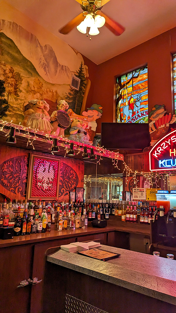 Pull up a stool and let the good times roll! This bar's got more charm than a Polish grandmother's recipe box.