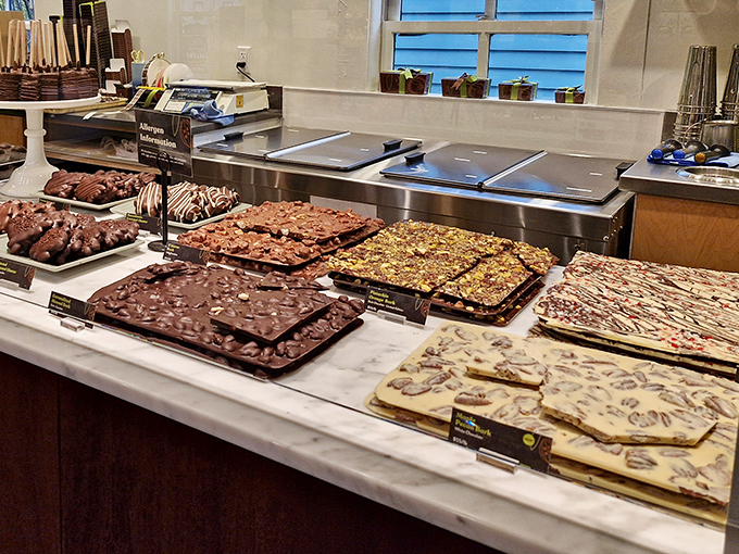 Chocolate barks that put tree bark to shame. These slabs of joy are nature's way of saying "Treat yo' self!"