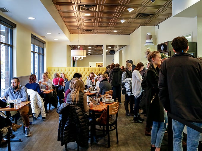 Full tables and happy faces &ndash; looks like the secret's out about this buttery slice of heaven!