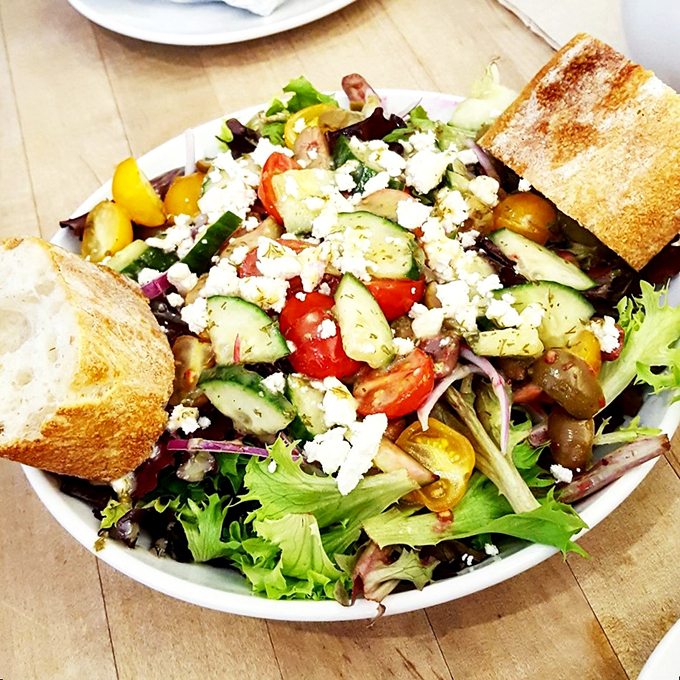 This isn't just a salad, it's a Mediterranean vacation on a plate. Feta believe it's as delicious as it looks!