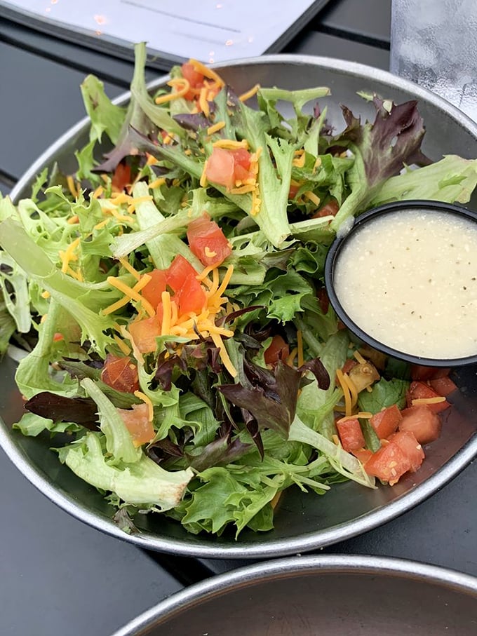 Who said salads can't be exciting? This vibrant bowl of greens is like a garden party for your mouth. Crunch on, health warriors!
