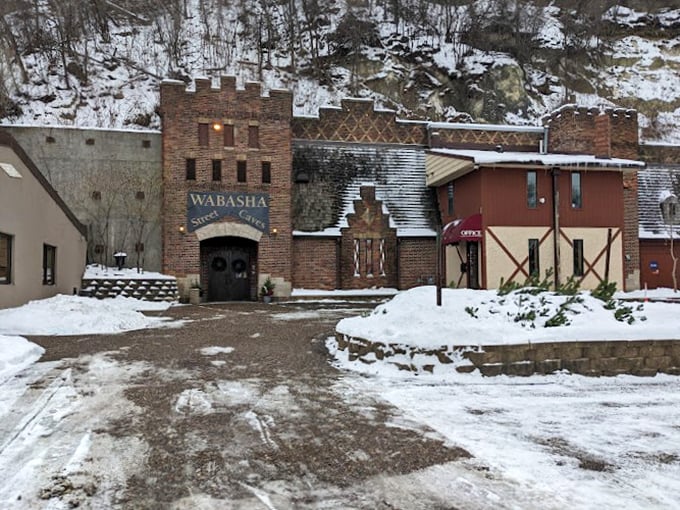 Winter wonderland or secret hideout? Even Jack Frost can't resist the allure of this historical hotspot. Snowshoes optional, curiosity required!