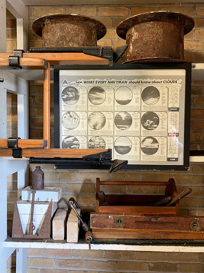 A crash course in cloud-watching and maritime history. Who knew education could look this cool?