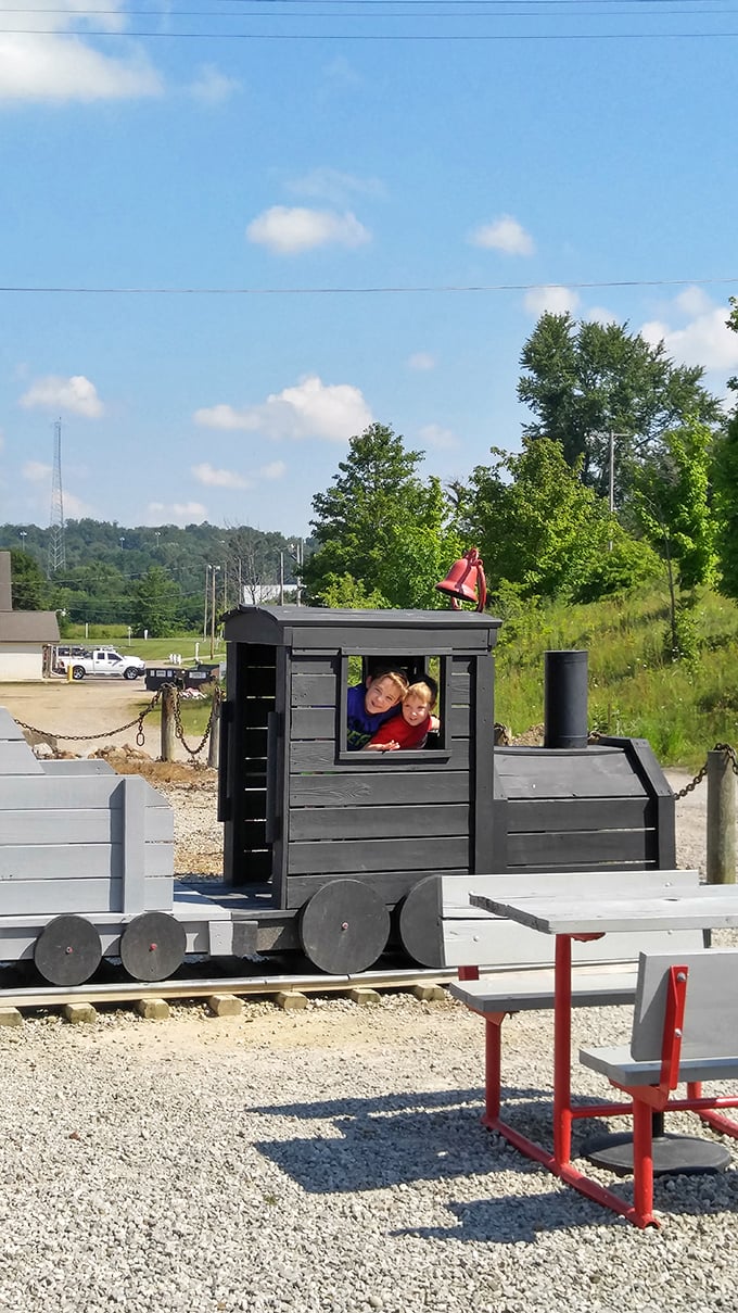 Choo-choo-choose your own adventure! This mini locomotive might not go anywhere, but your taste buds are in for quite a ride.