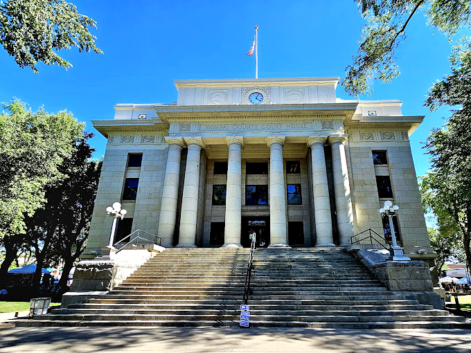 Justice served... with a side of history! This courthouse might look stern, but it's got a soft spot for preserving Prescott's colorful past.