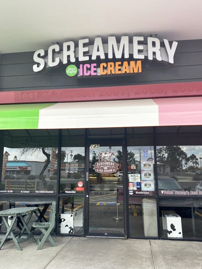 The Screamery: Where ice cream dreams come true. It's the happiest place on earth, without the long lines and mouse ears.