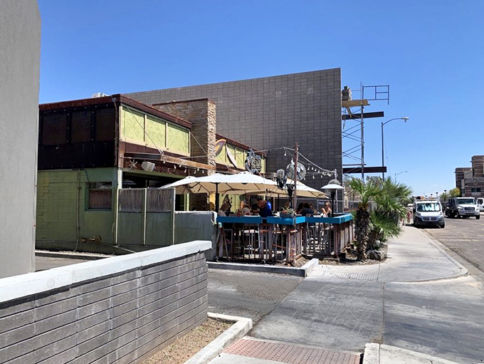 Scottsdale's best-kept secret? Not for long. This street view is your first glimpse into a world of burger bliss.