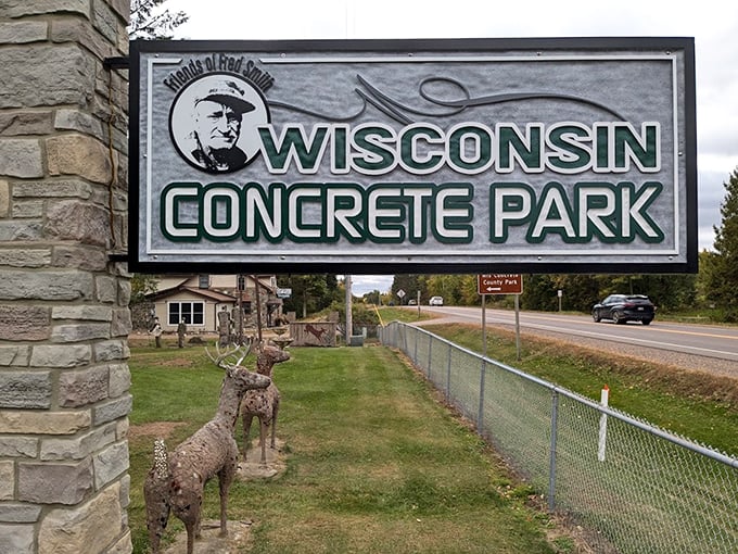Where the concrete meets the road. This view makes you wonder: did Fred Smith dream in grayscale, or was his world always this colorful?