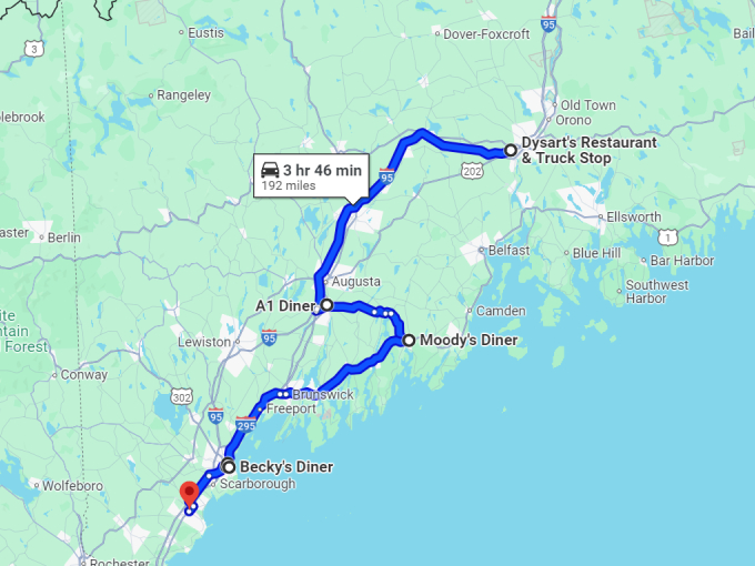 15 maine breakfast spots map