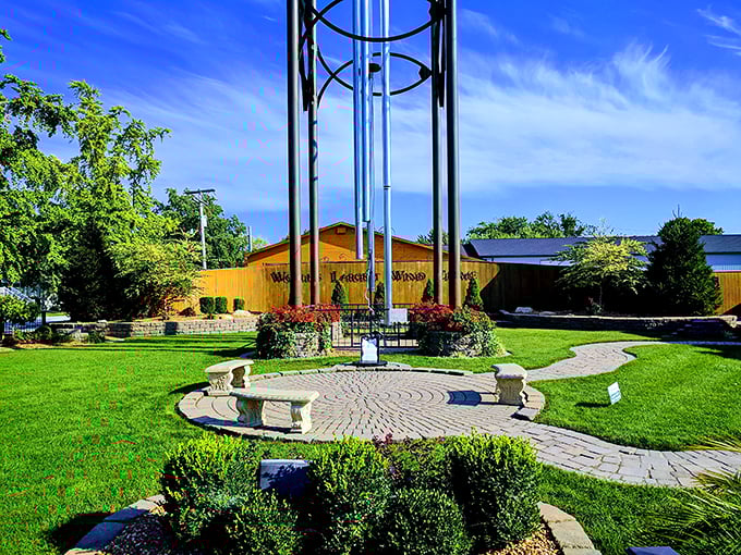 Take a seat and soak in the surreal. These benches offer front-row tickets to nature's most unusual concert.