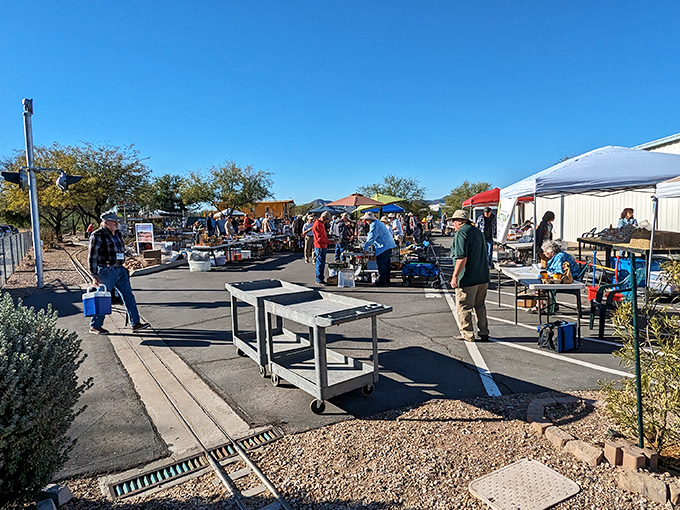Swap meets and model mayhem! These events are where train enthusiasts gather to trade treasures and share tales of their miniature empires.