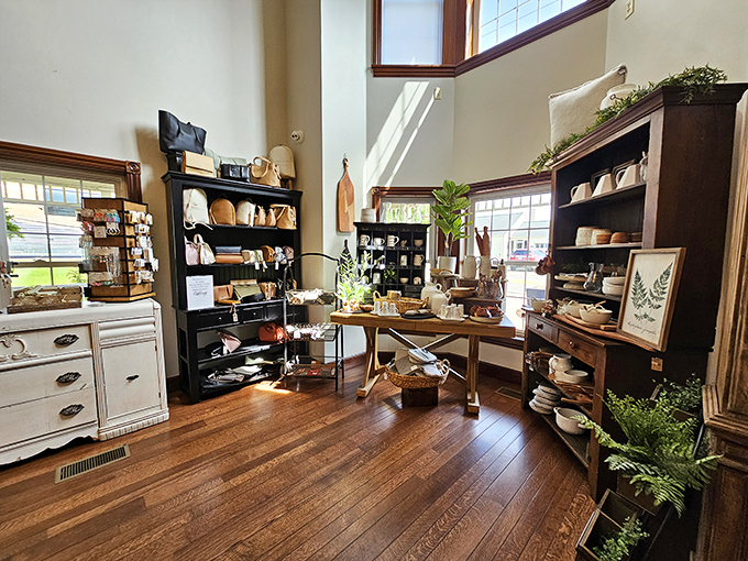 More than just sweets! This charming display shows that Coblentz knows presentation is the cherry on top of the chocolate sundae.