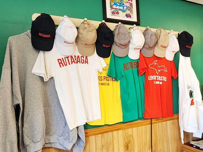 Wear your pasty pride! Lehto's merchandise lets you show off your love for rutabagas and flaky crusts in style.