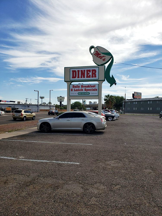 The parking lot: Where food comas begin and diet resolutions end. But hey, life's too short for regrets &ndash; especially when there's pie inside.