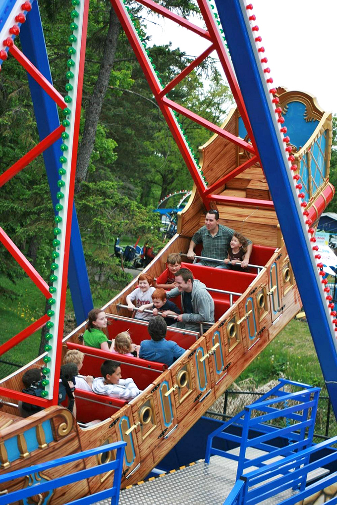 Ahoy, mateys! The SS Swashbuckler sets sail for adventure, no pirate costume required (but highly recommended for maximum fun).