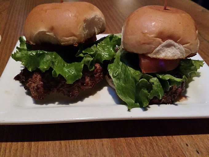Sliders: For when you can't decide between a burger and a sandwich. Why choose when you can have both?