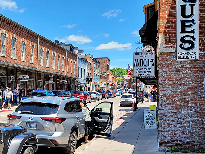 Main Street, USA &ndash; where every storefront tells a story and every window holds a world of wonder.