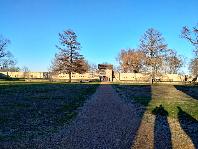 Sunset at Fort de Chartres: Where history meets golden hour in a Instagram-worthy embrace that even your grandkids would double-tap.