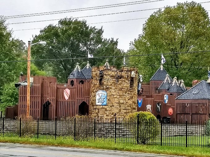 "Curb appeal, fantasy-style! This street view is like a real-life illustration from your favorite childhood storybook. Once upon a time in Carbondale..."
